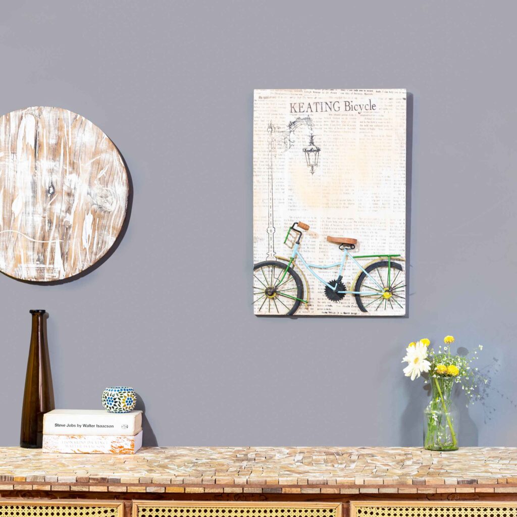 Rustic Bicycle Wall Decor – Aagar