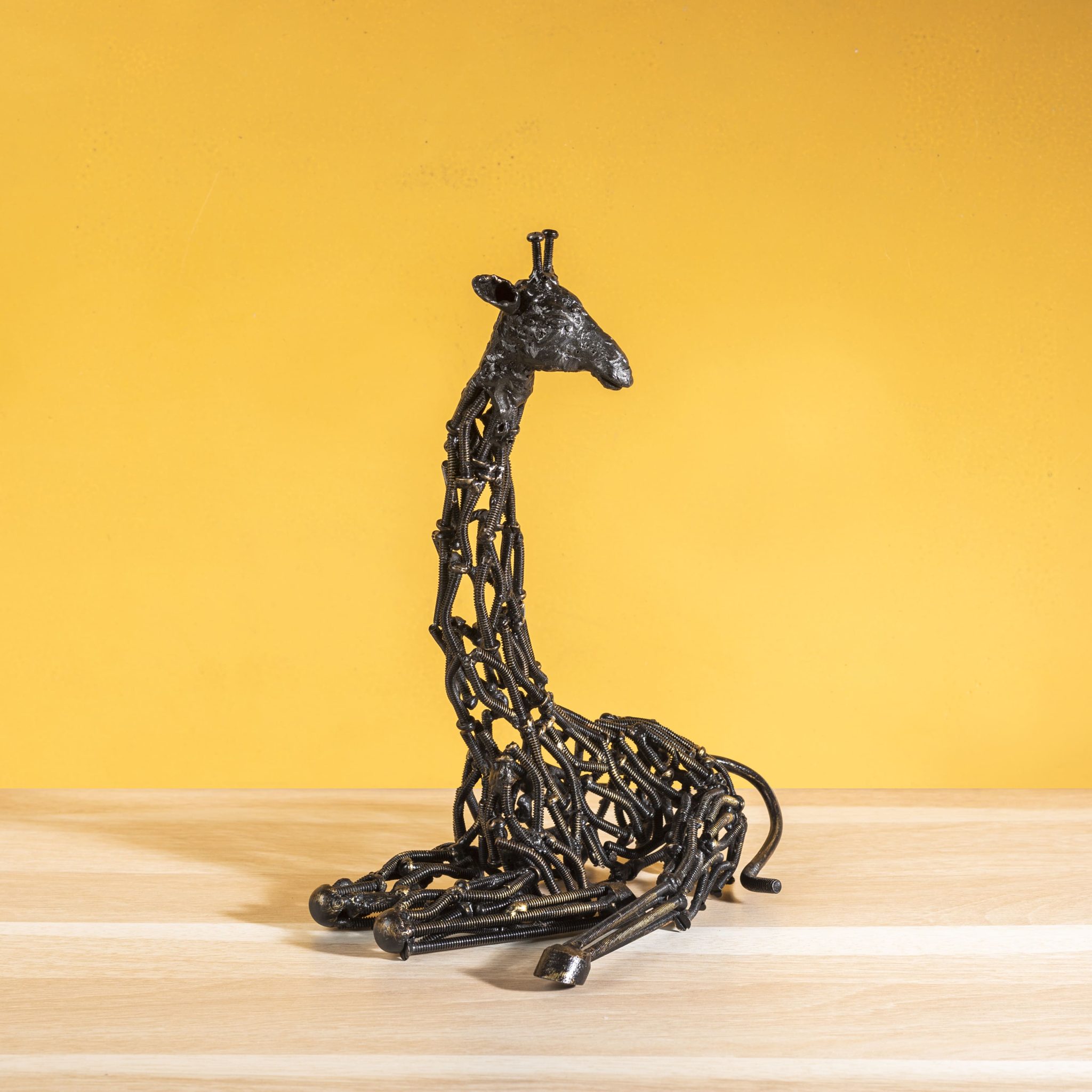 MetalLux Giraffe Sculpture – Aagar
