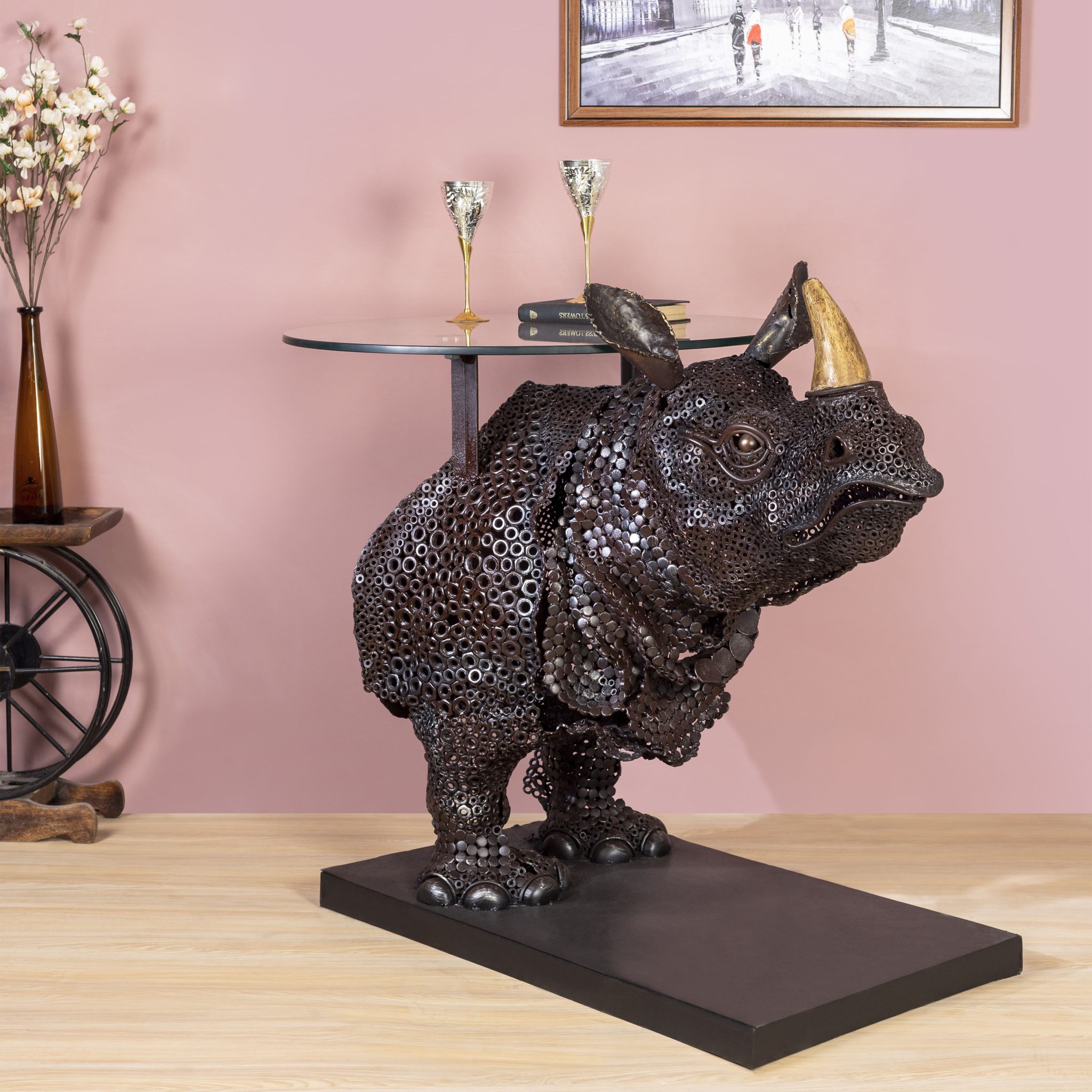 Rhino Royale Side Table – Aagar